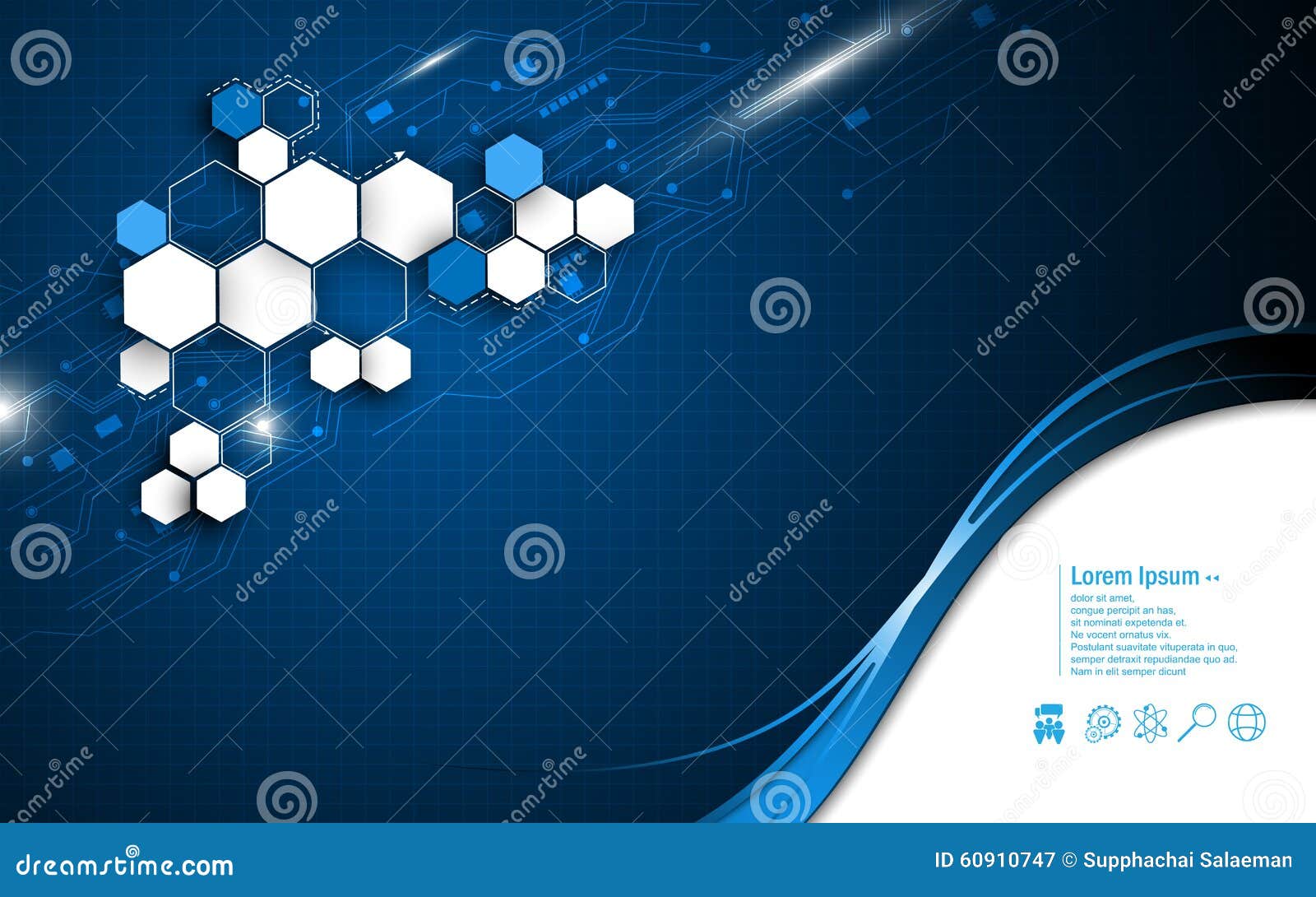 Vector Background Abstract Technology Concept Template Design Stock ...