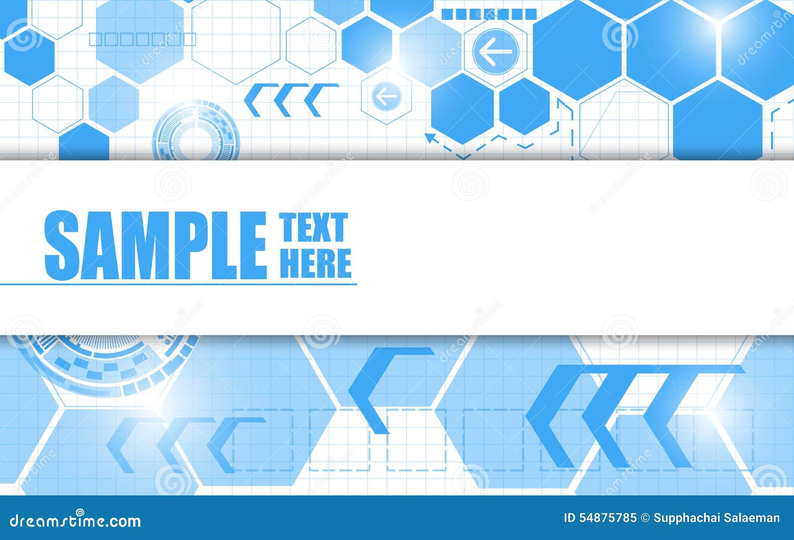 Vector Background Abstract Template Technology Stock Vector ...