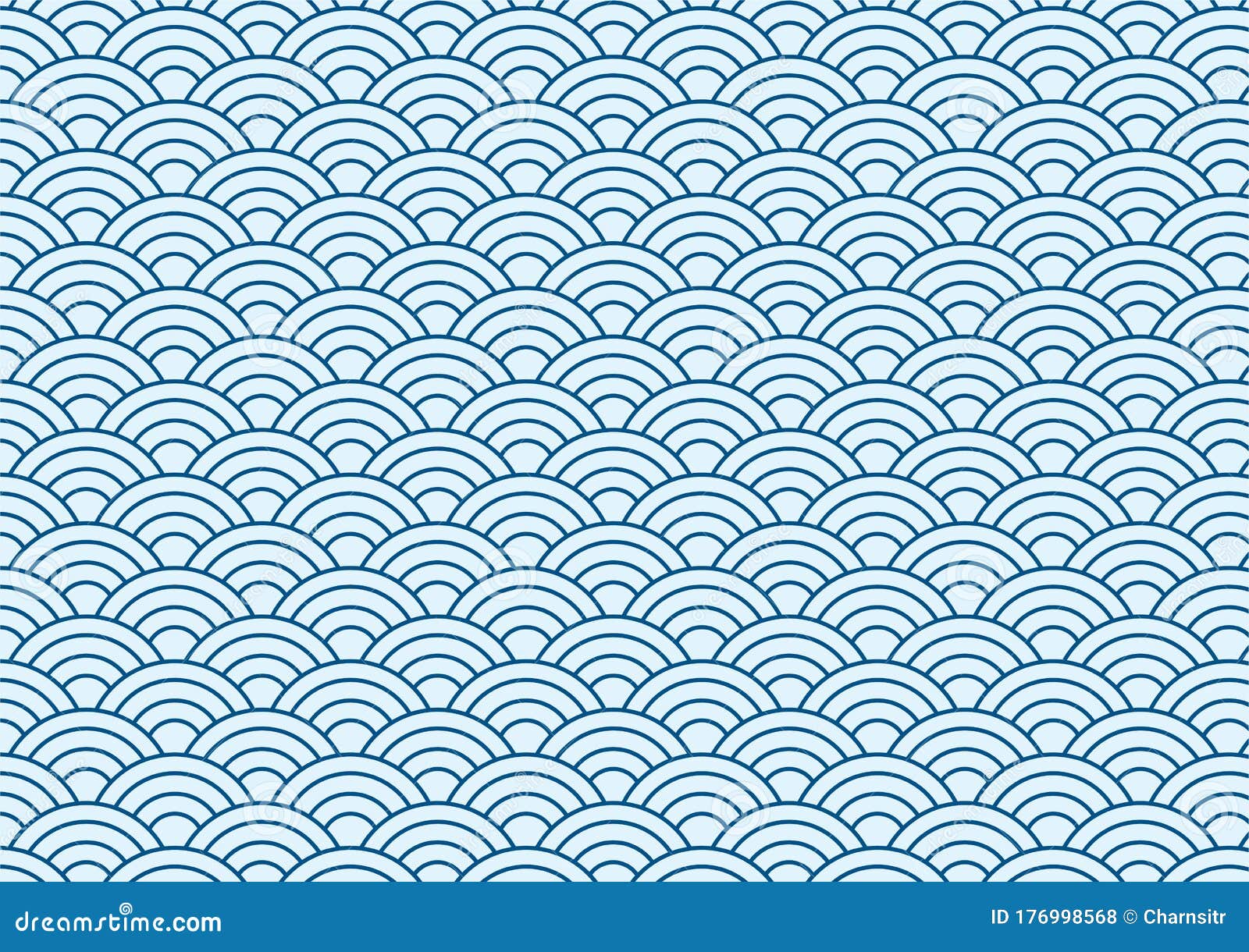 Background of Blue Japanese Wave Pattern Stock Vector - Illustration of ... Background of Blue Japanese Wave Pattern Stock Vector - Illustration of ...