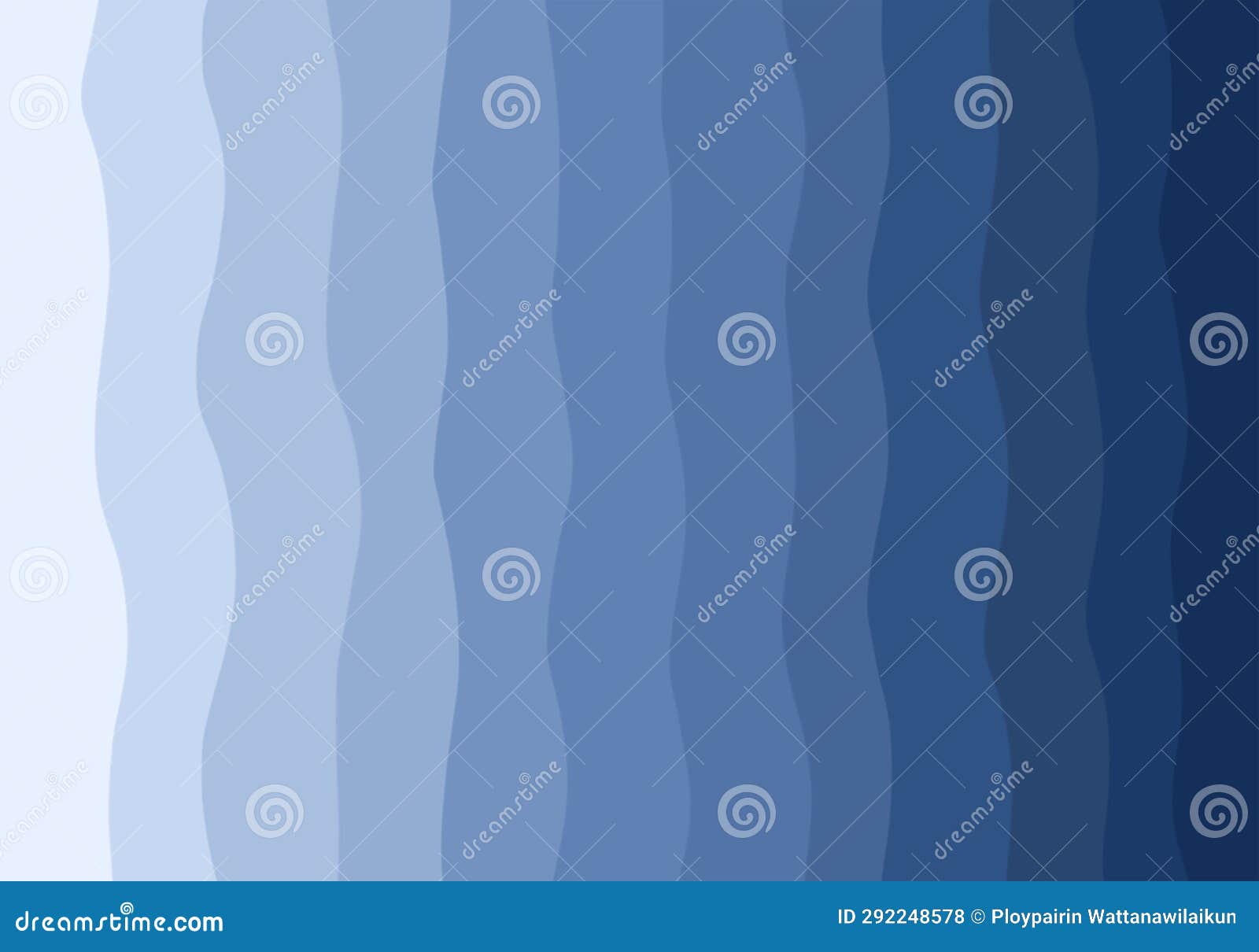 Vector Background Blue and Light Sea Wave Pattern Blue Gradient and ...