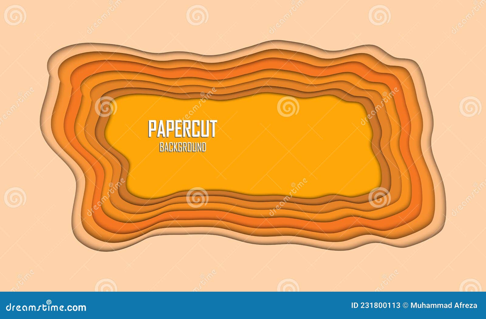 Vector Background Color Paper Cut Stock Vector - Illustration of poster ...