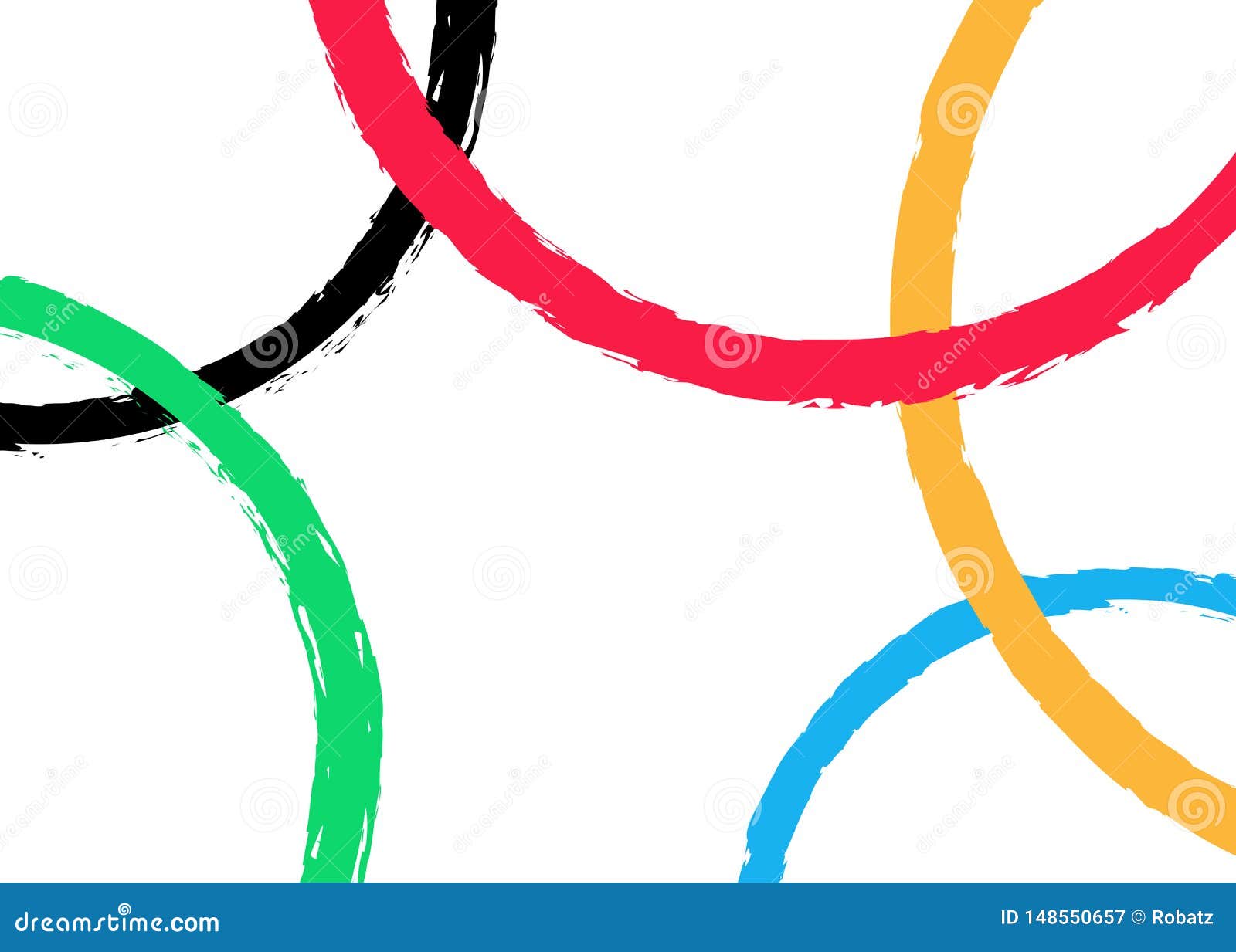 Vector Background of Colored Rounds, Template Design with Colorful ...