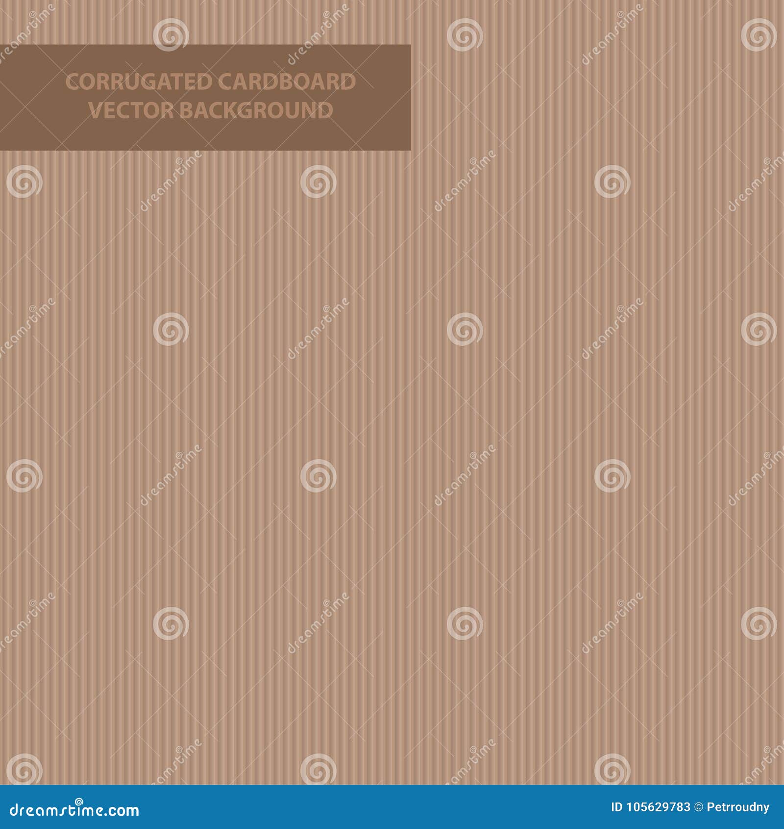 Corrugated Cardboard Background With Pixel Texture Cartoon Vector ...