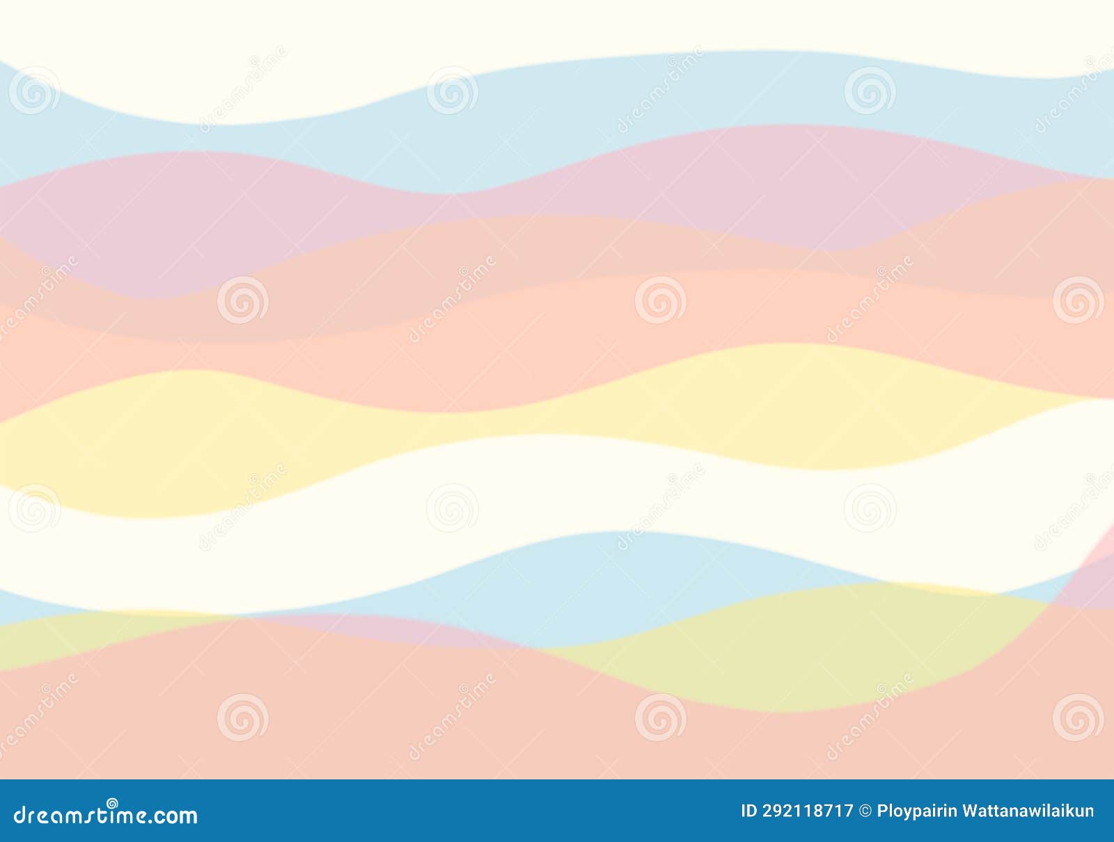 Vector Background Curve Pattern Pink Alternating with Blue and Yellow ...