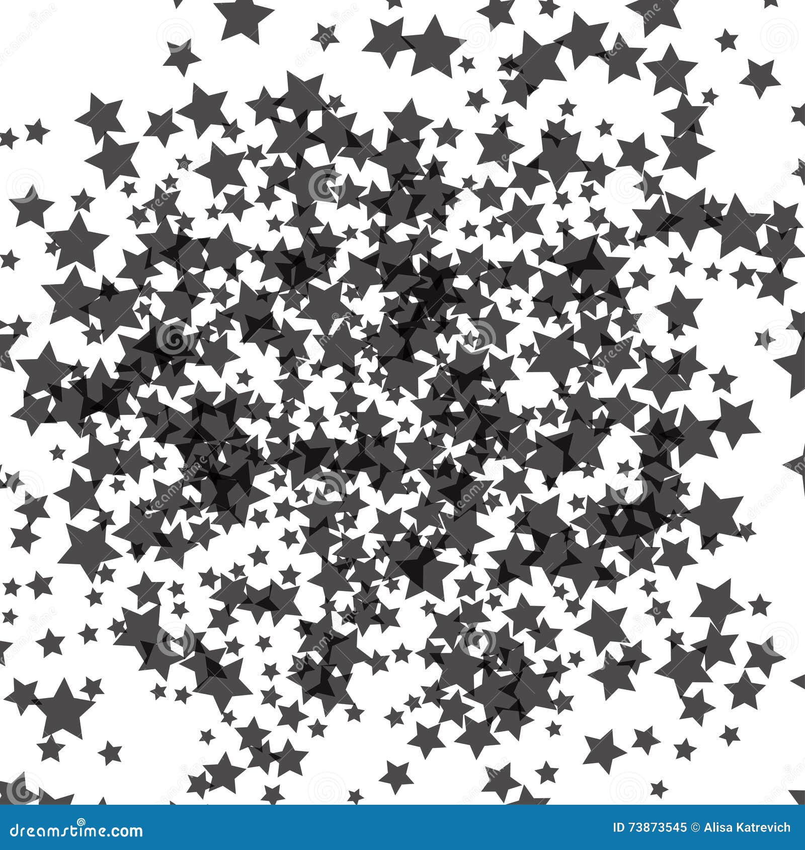 Vector Background Decorated with Texture Stars. Stock Vector ...