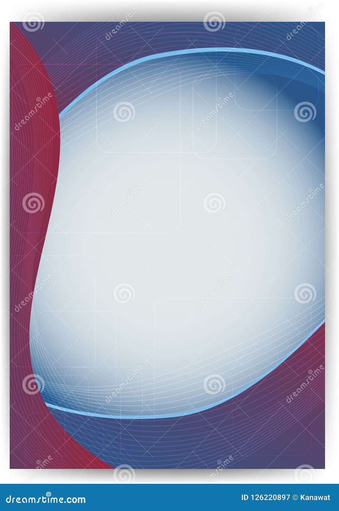 Vector Background Design A Flyer Brochure Vertical | CartoonDealer.com ...