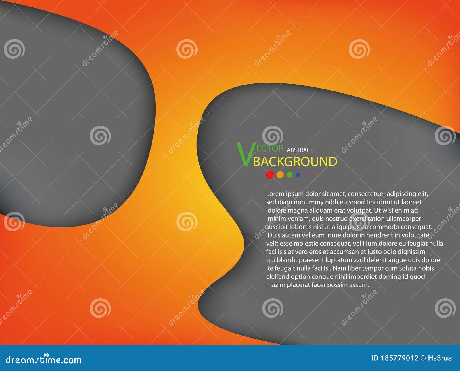 Vector Background Dimension 3d Graphic Message Board for Text Stock ...