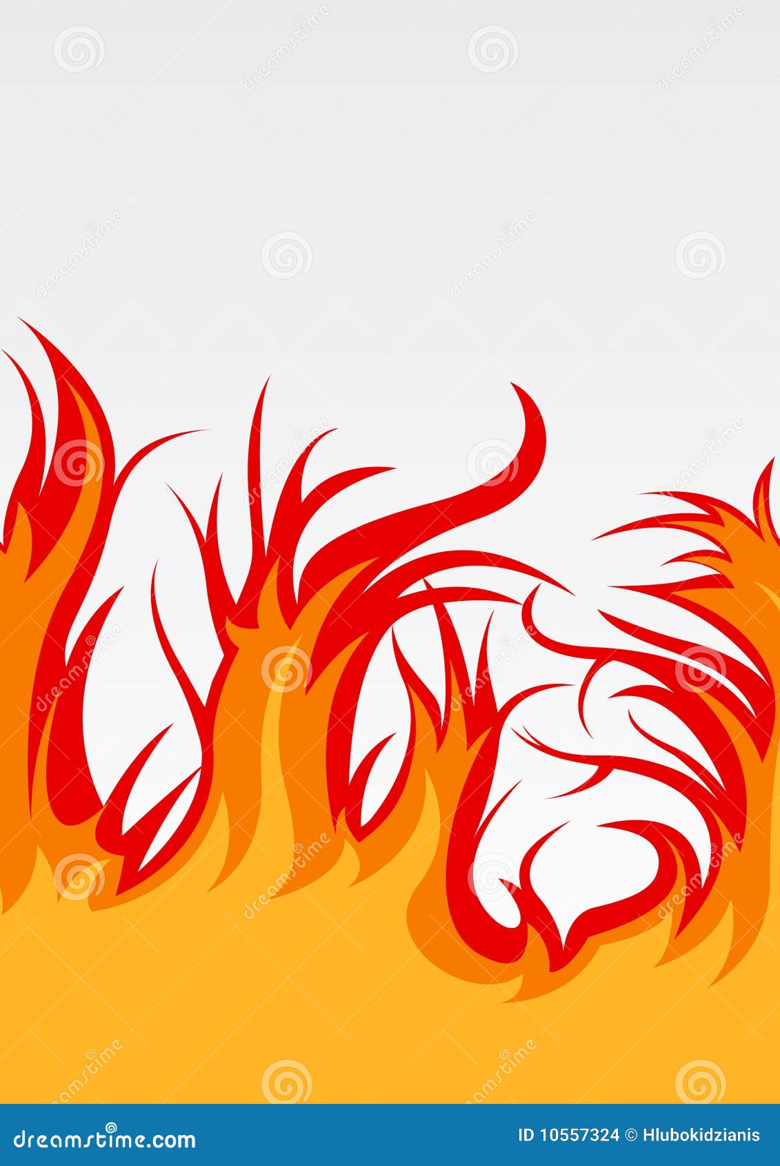 Vector Background with Fire Stock Vector - Illustration of graphic ...