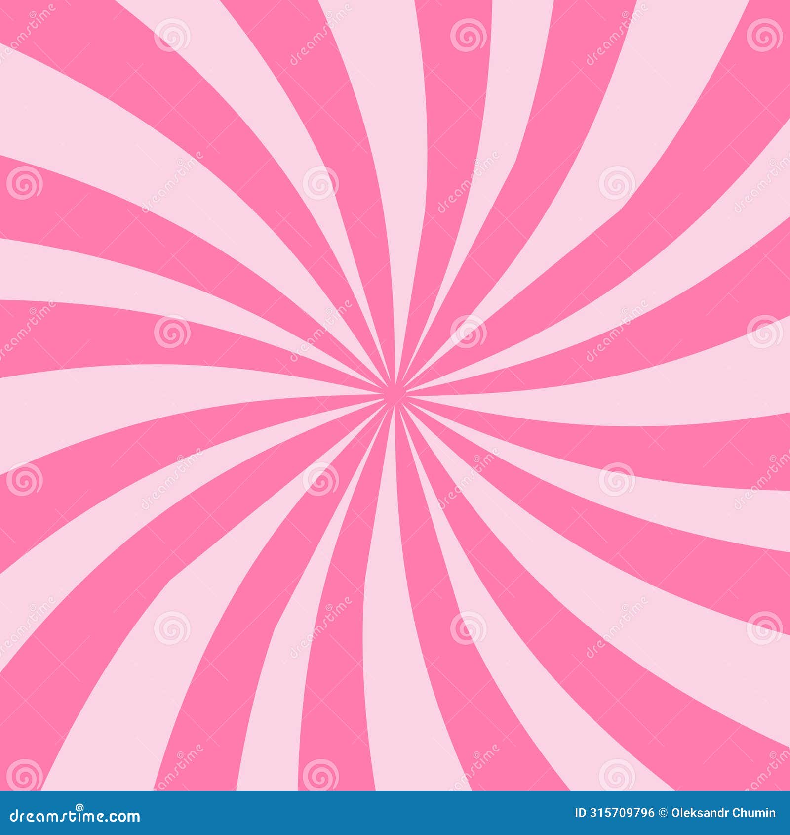 Vector Background in the Form of a Pink Spiral. Pink Whirlwind. Pink ...