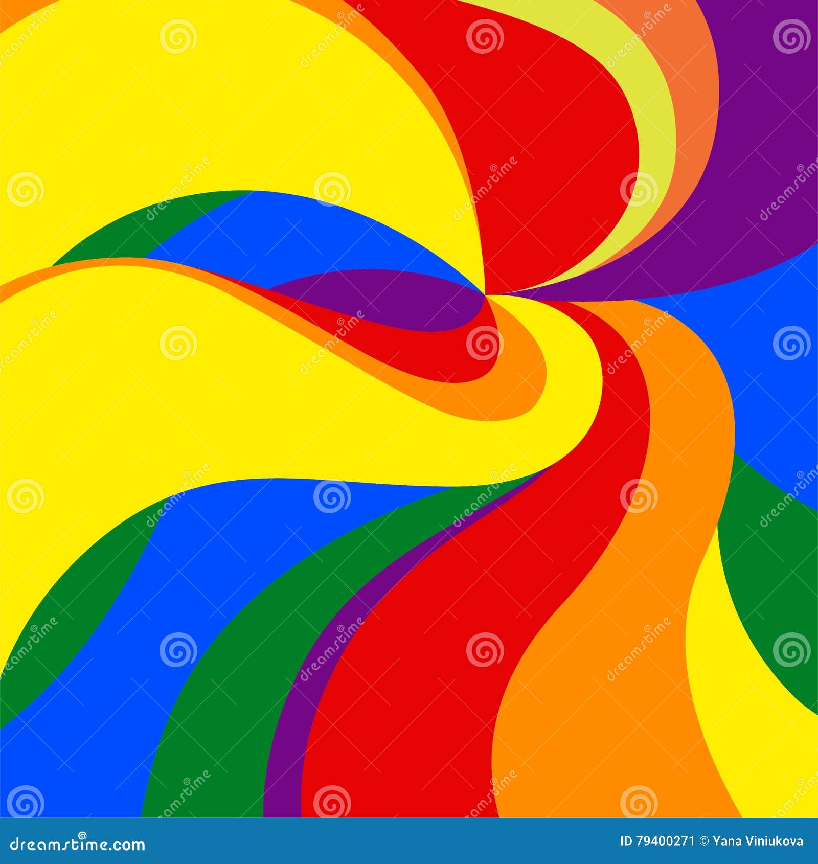 Vector Background. Gay Pride Movement in Both Color and Dimensions ...