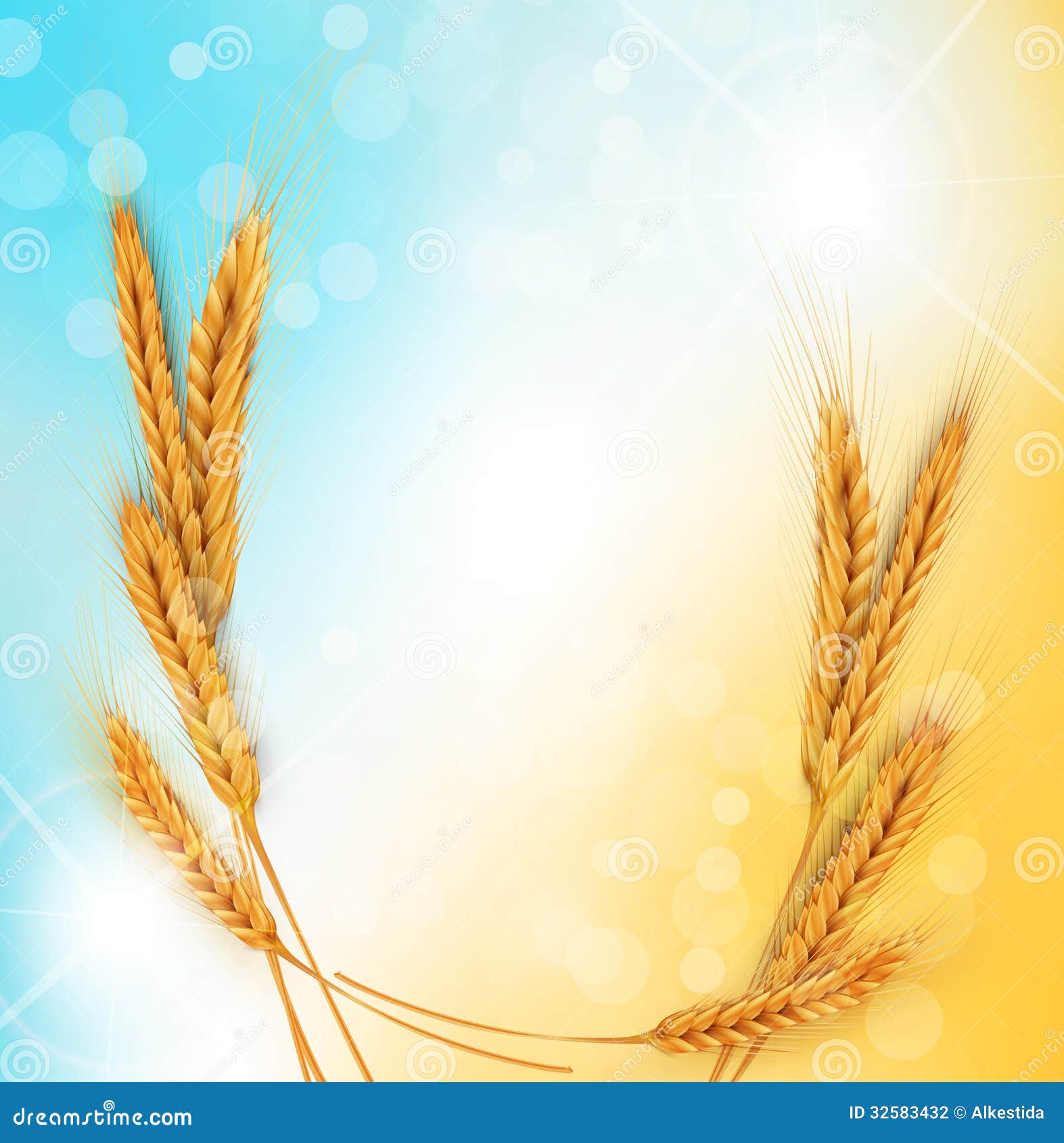 Wheat Background Powerpoint