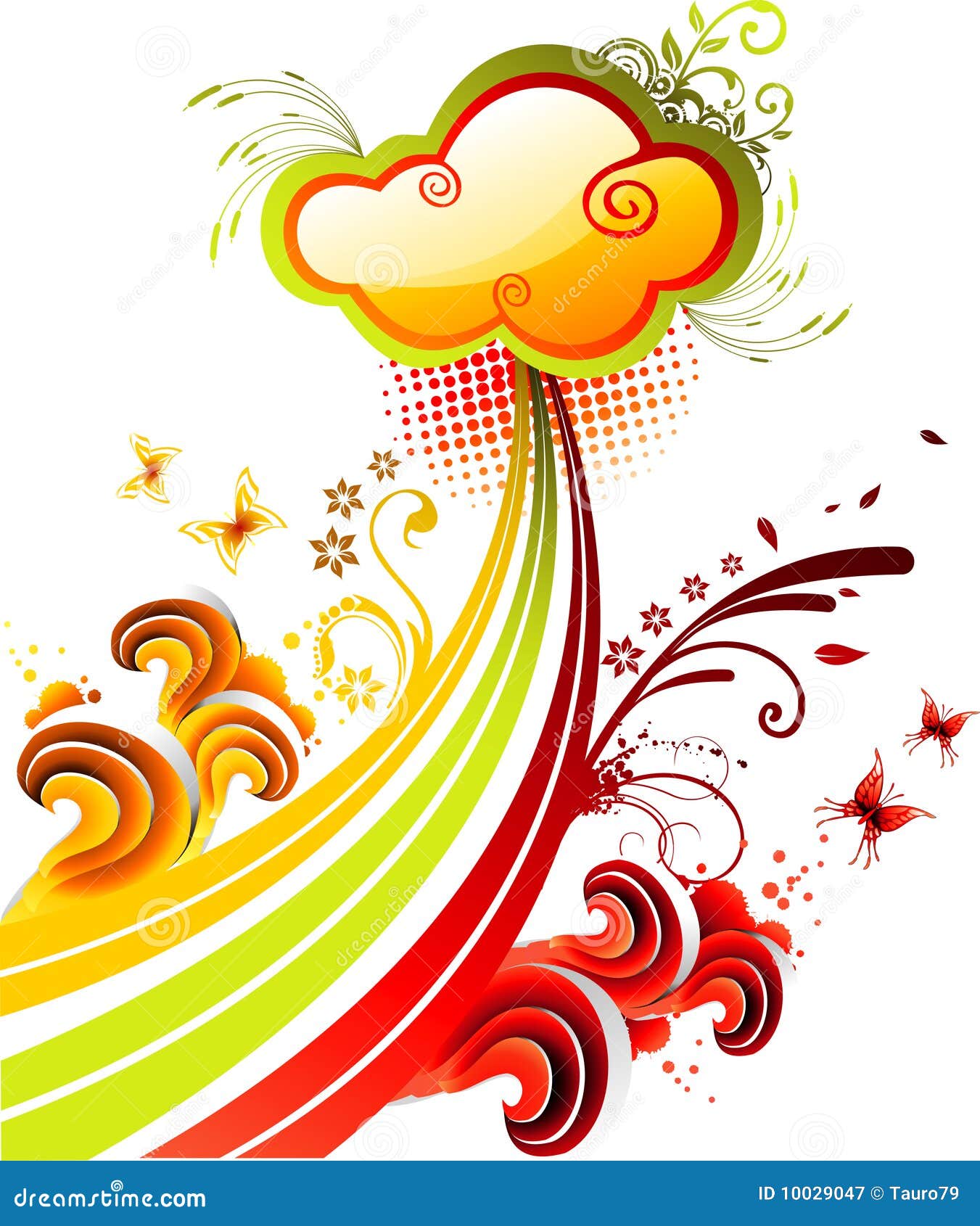 Vector Background Illustration Stock Vector - Illustration of generated ...