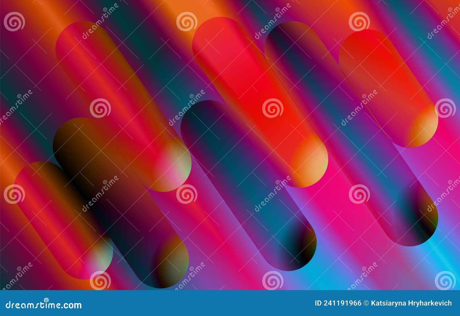 Vector Background Image of Neon Rays and Complex Gradients Stock Vector ...