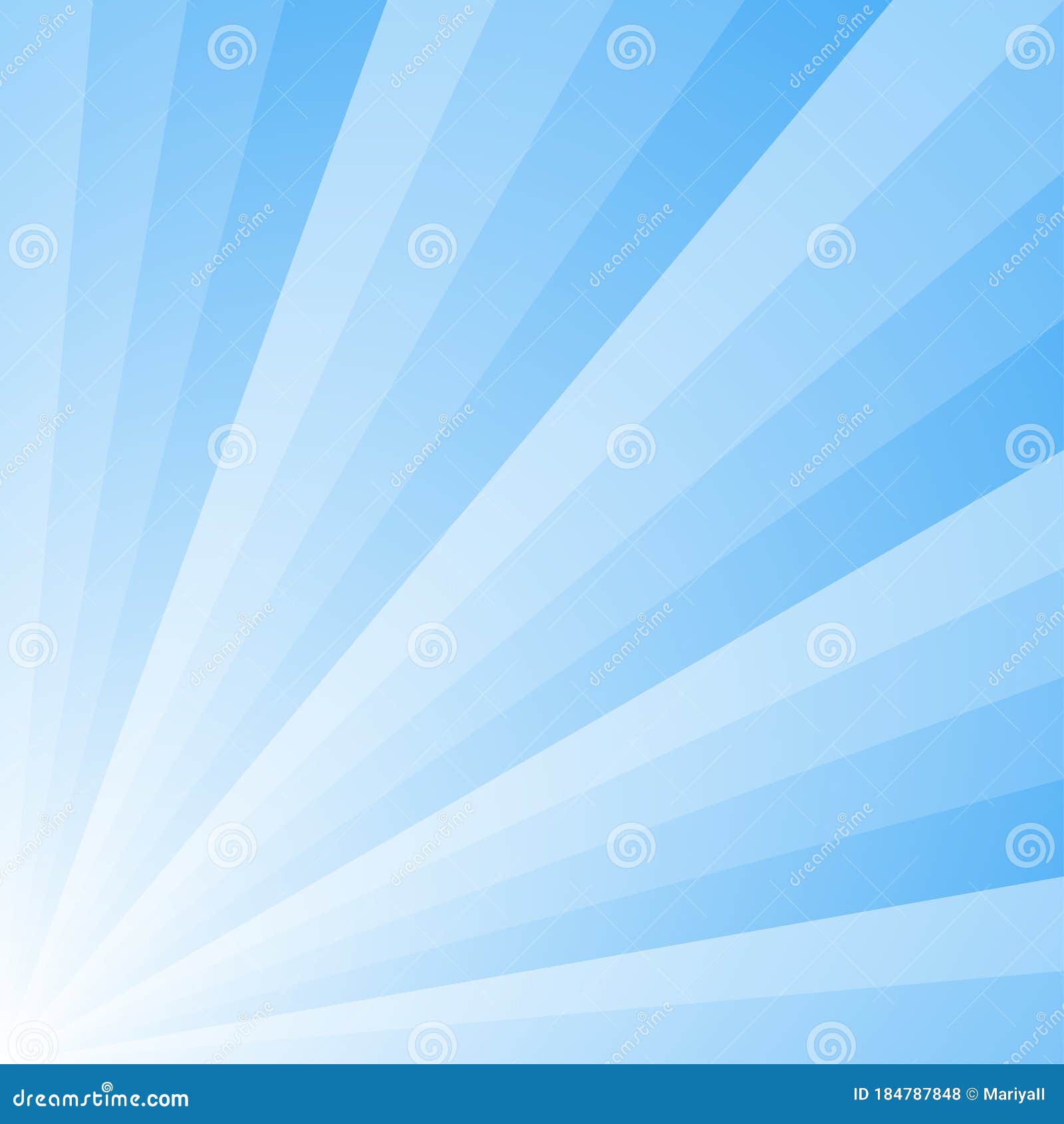 Vector Background with Light Blue Rays Stock Vector - Illustration of ...