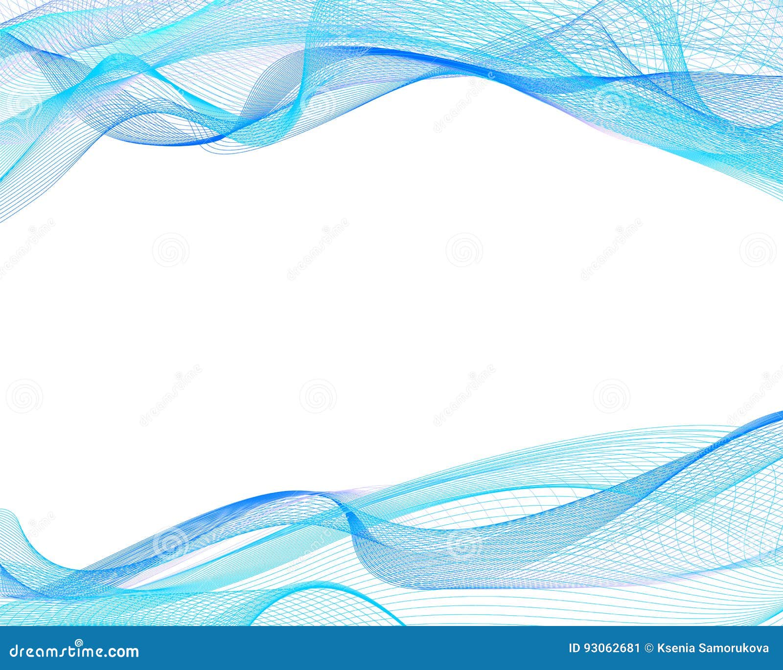 Vector Background with Linear Waves Stock Vector - Illustration of ...