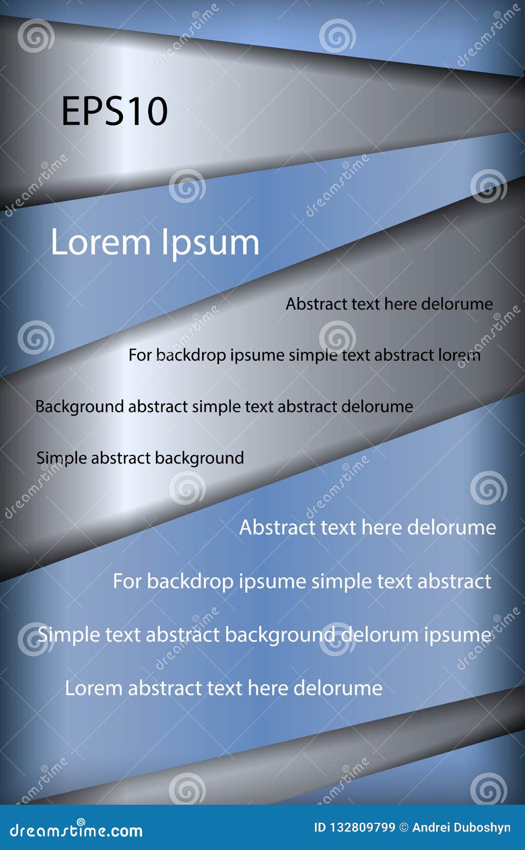 Vector Background Metal and Blue Color Stock Vector - Illustration of ...