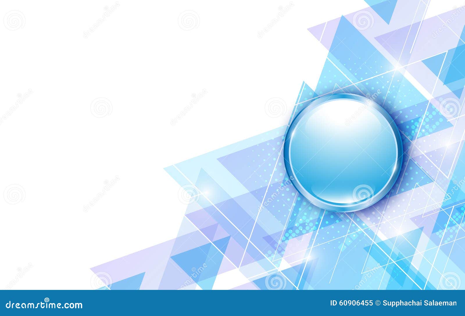 Vector Background Modern Blue Tech Innovation Concept and Metallic ...