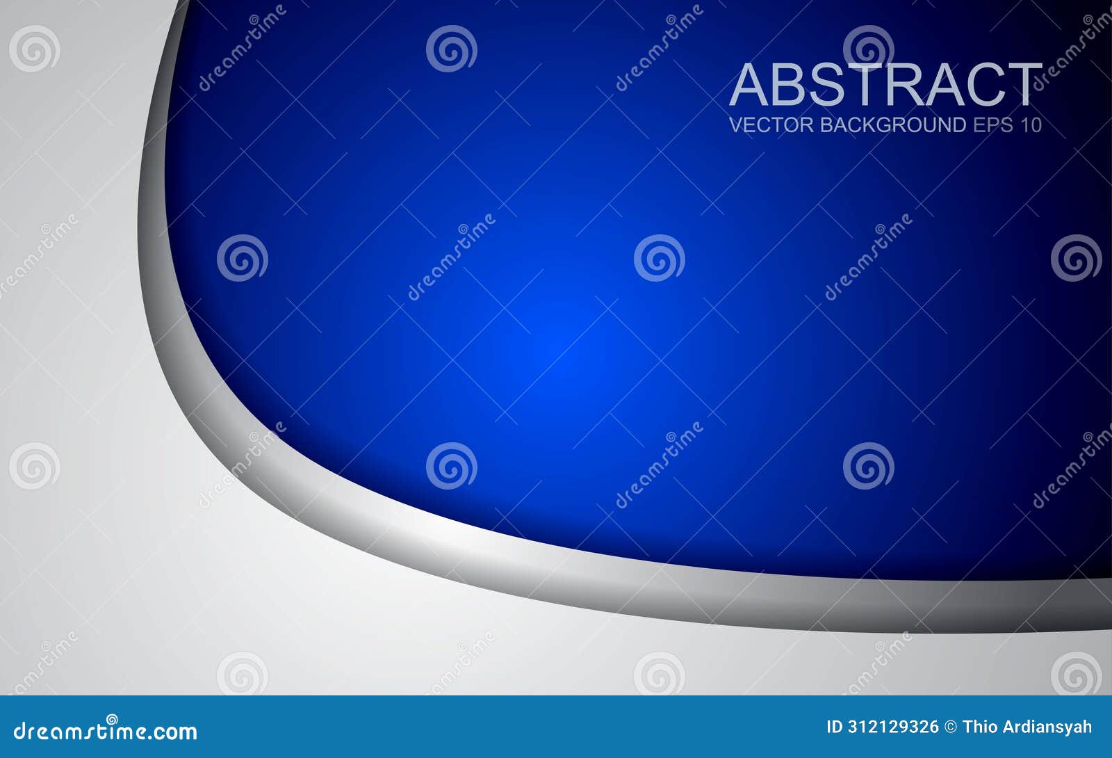 Vector Background of Overlapping Curves with Space for Text Design ...