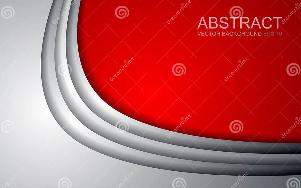 Vector Background of Overlapping Curves with Space for Text Design ...