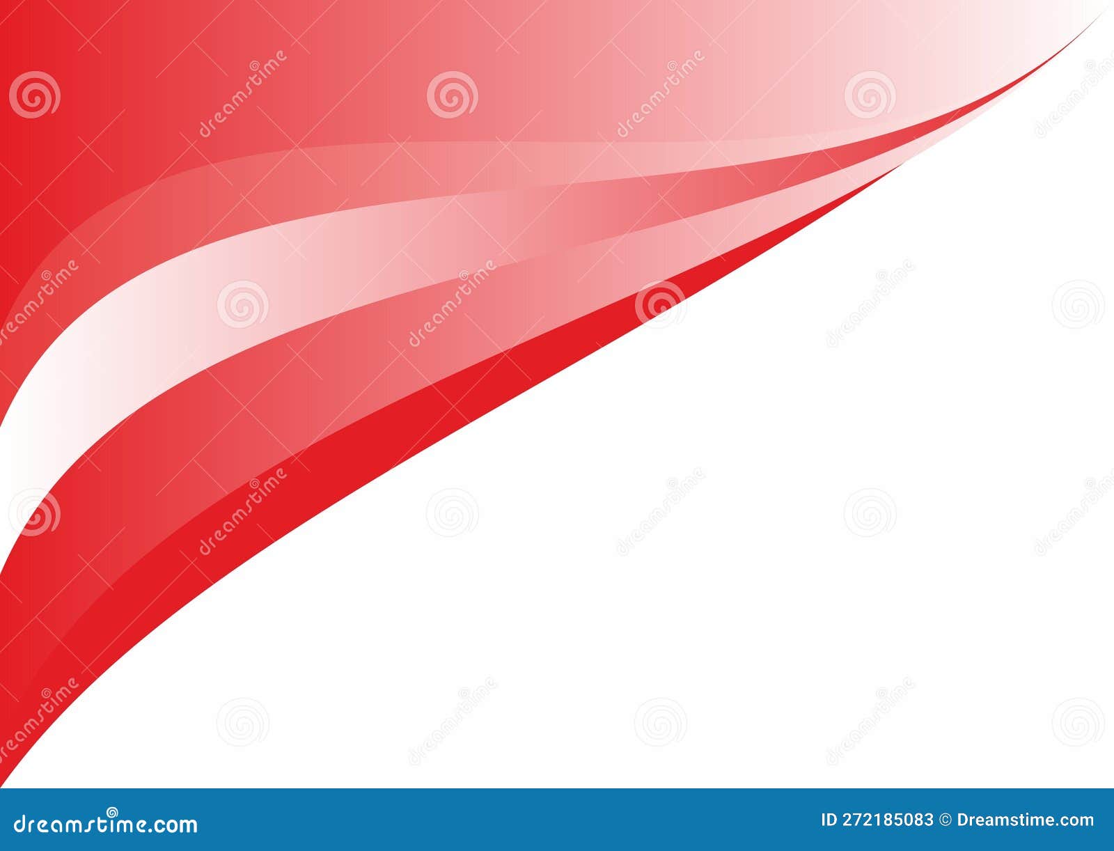 Vector Background in Red Color. Wavy Shapes. Stock Vector ...