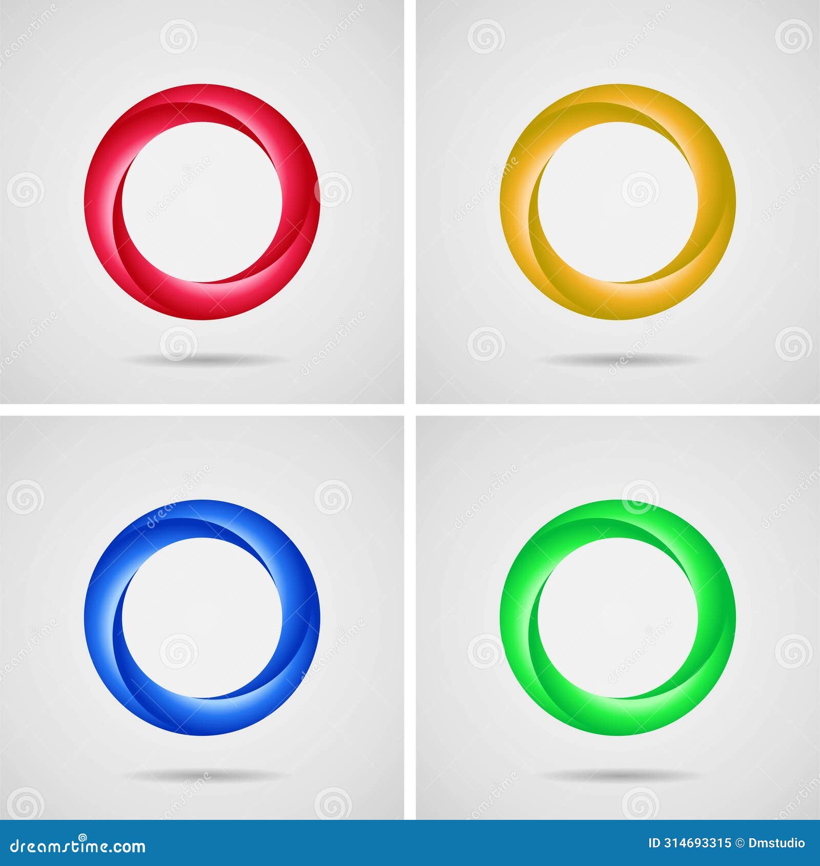 Vector Background of Round Wheel Spiral Circles Stock Vector ...