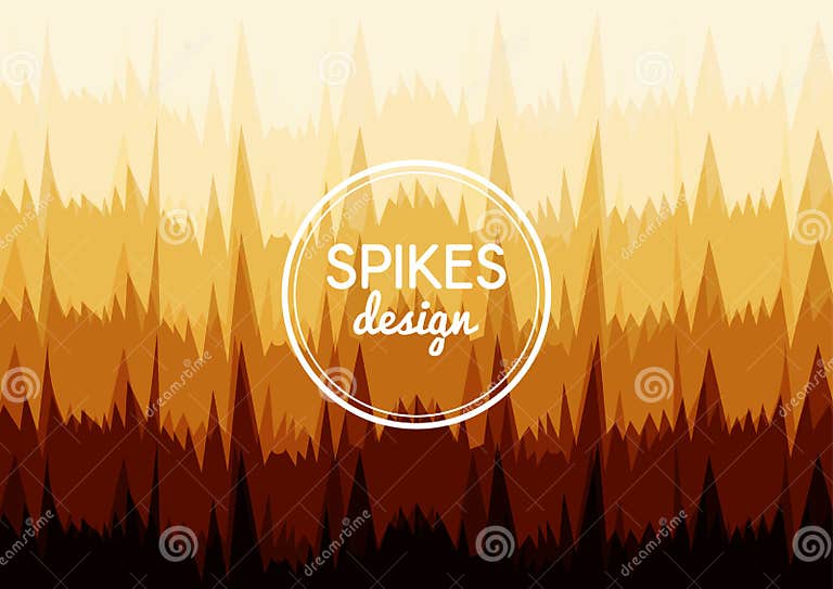 Vector Background Sharp Spikes Stock Vector - Illustration of lines ...