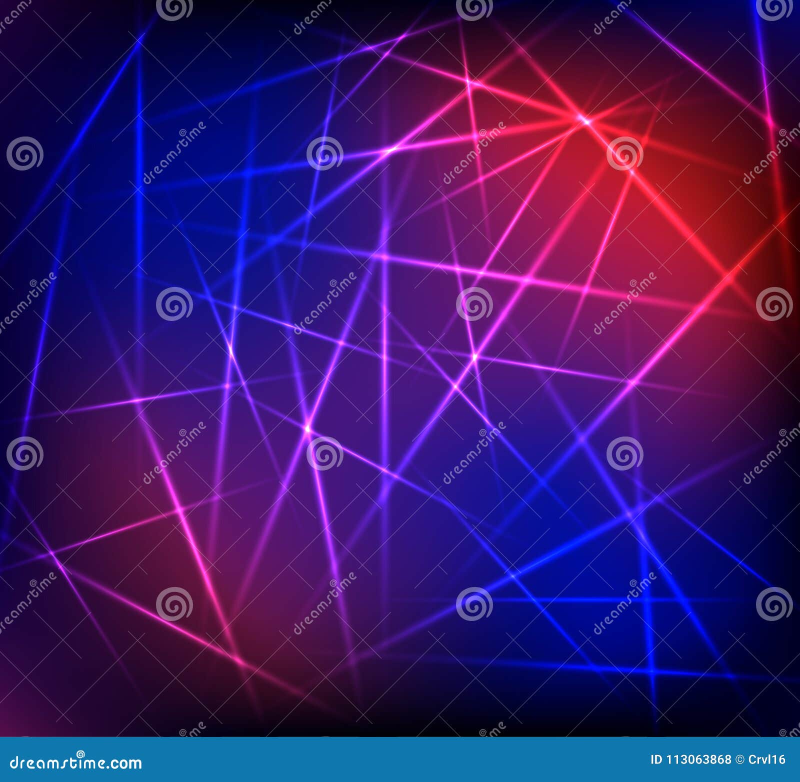 Vector Abstract Neon Background Stock Vector - Illustration of modern ...