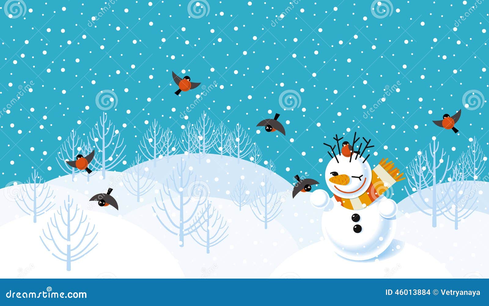 Winking Snowman Stock Illustrations – 62 Winking Snowman Stock ...