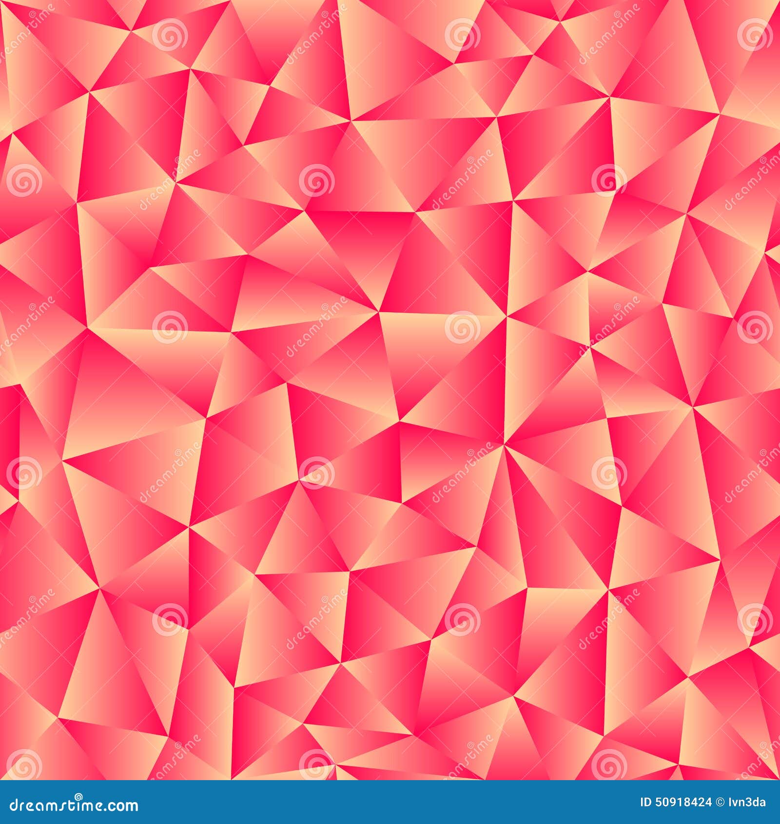 Vector Background of Triangles with a Red Gradient Fill. Ready F Stock ...