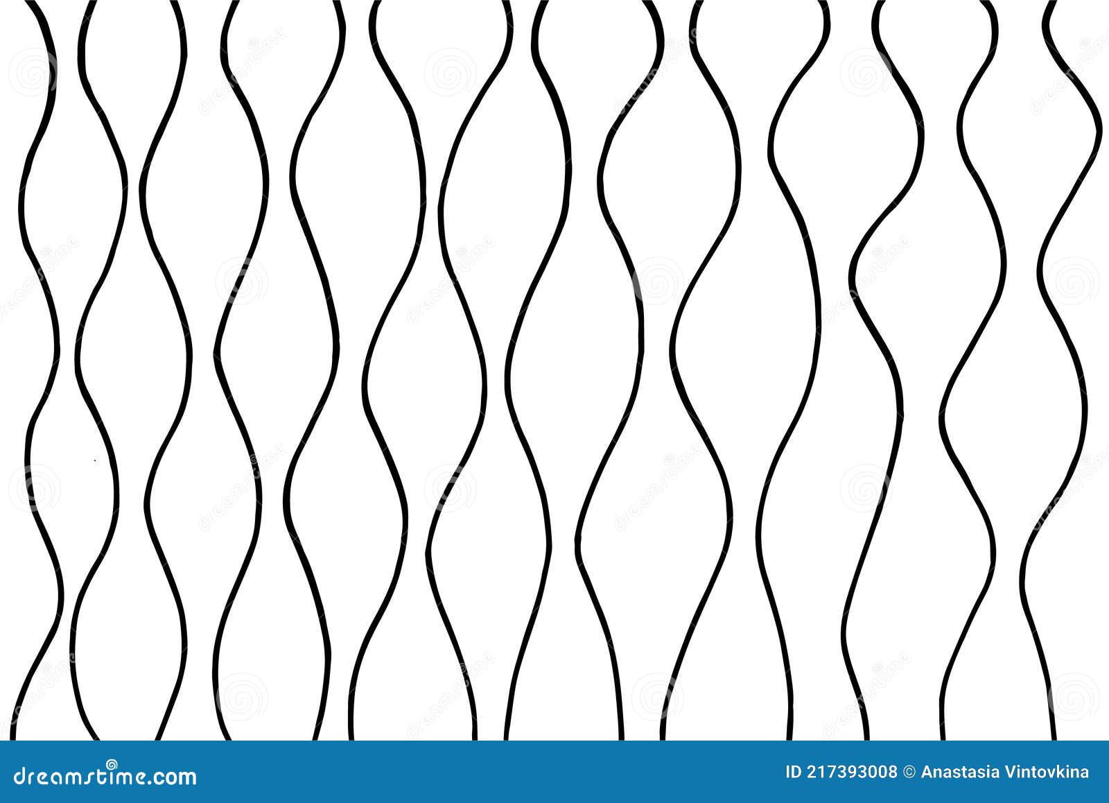 Vector Background of Vertical Wave Lines with Different Levels of ...