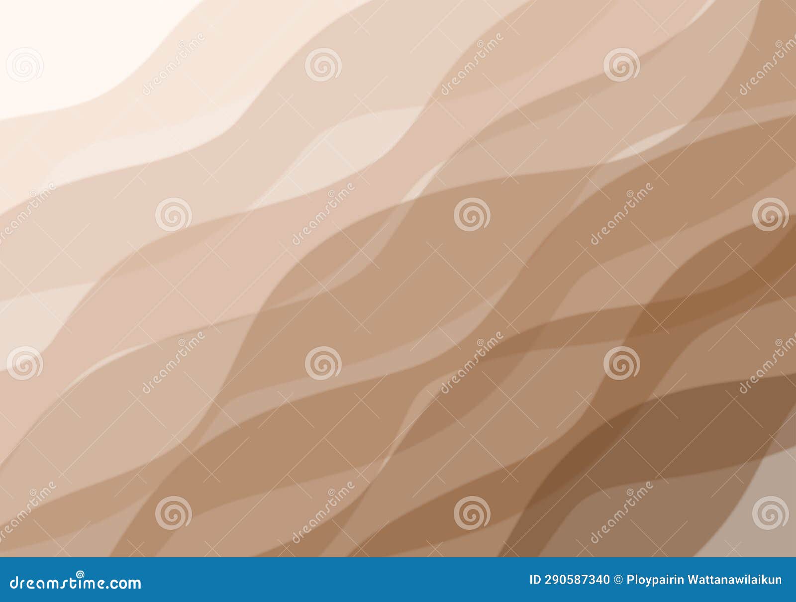 Vector Background Waves of Light Brown and Dark Brown Sea Wallpaper ...