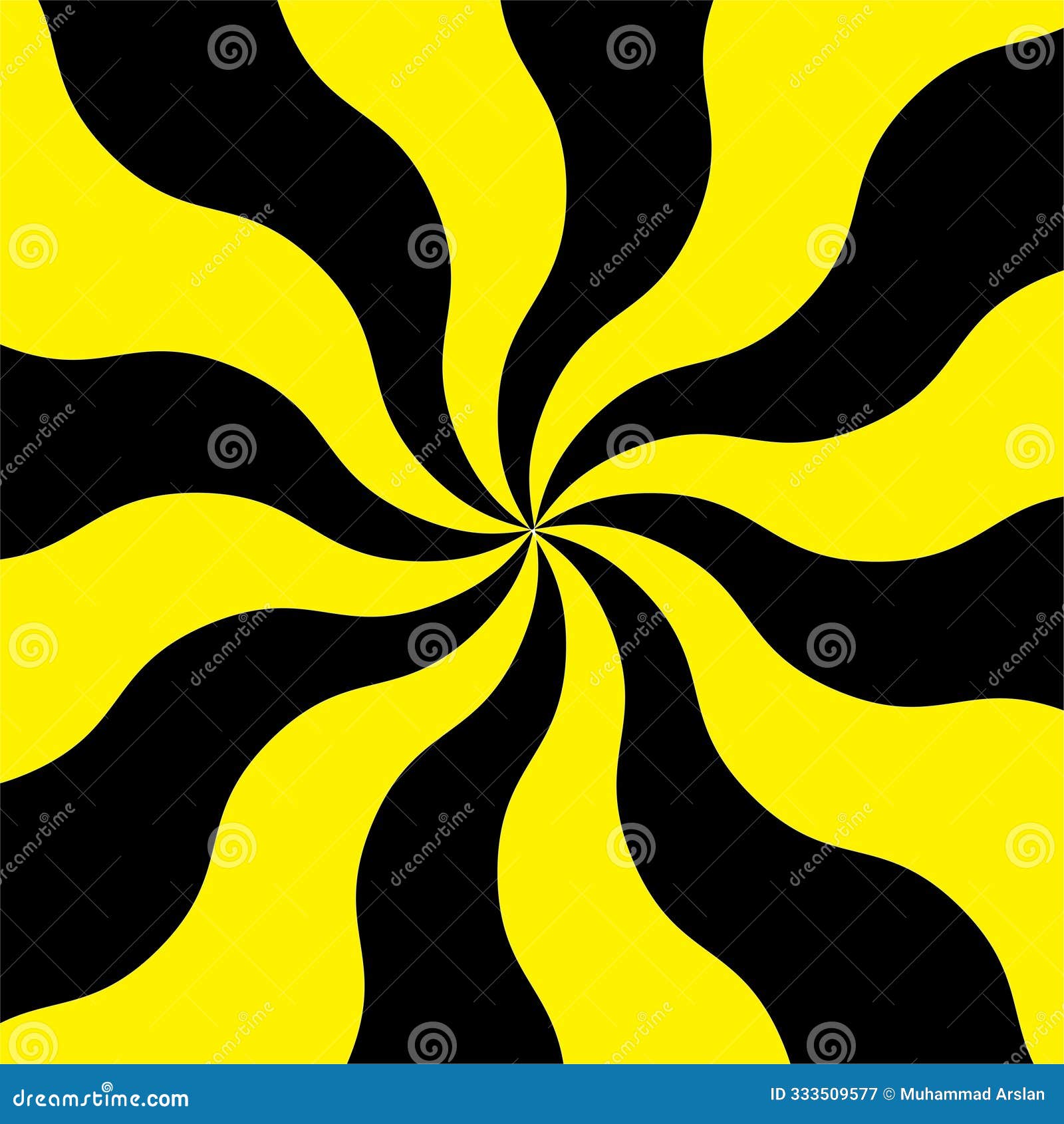 Vector Background with Yellow and Black Triangles Stock Illustration ...