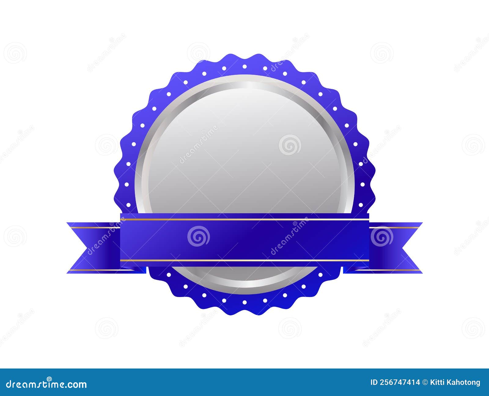 Vector Badge Ribbons and Labels Design Elements Stock Illustration ...