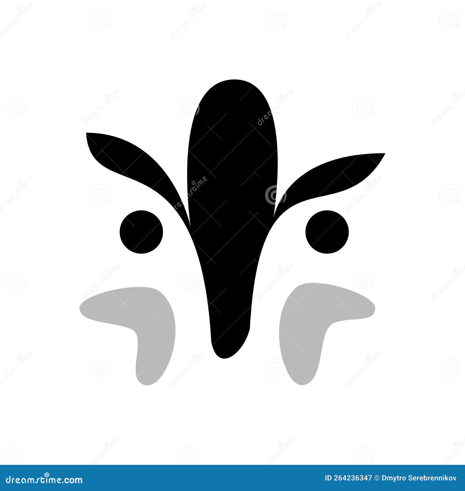 Vector Badger in Flat Style Stock Vector - Illustration of cartoon ...