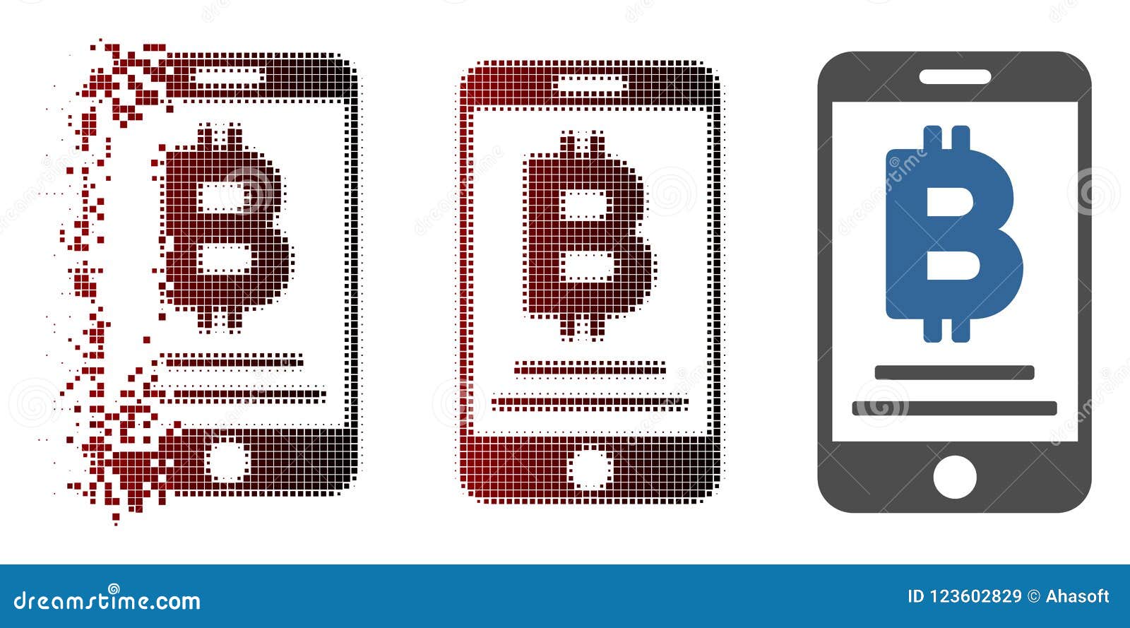 Broken Pixel Halftone Baht Mobile Payment Icon Stock Vector ... Broken Pixel Halftone Baht Mobile Payment Icon Stock Vector ...