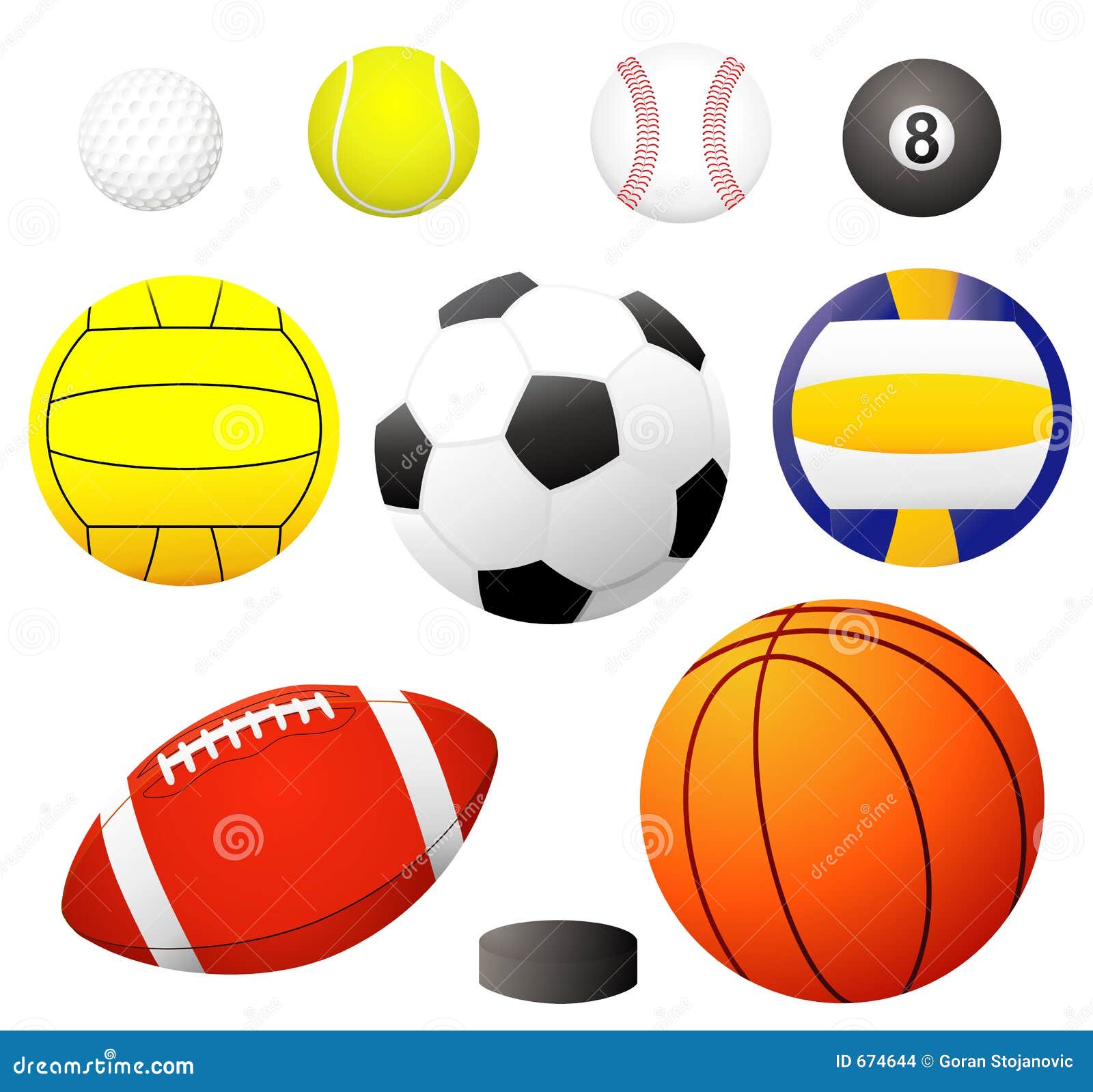 Vector Balls stock vector. Illustration of elements, play - 674644