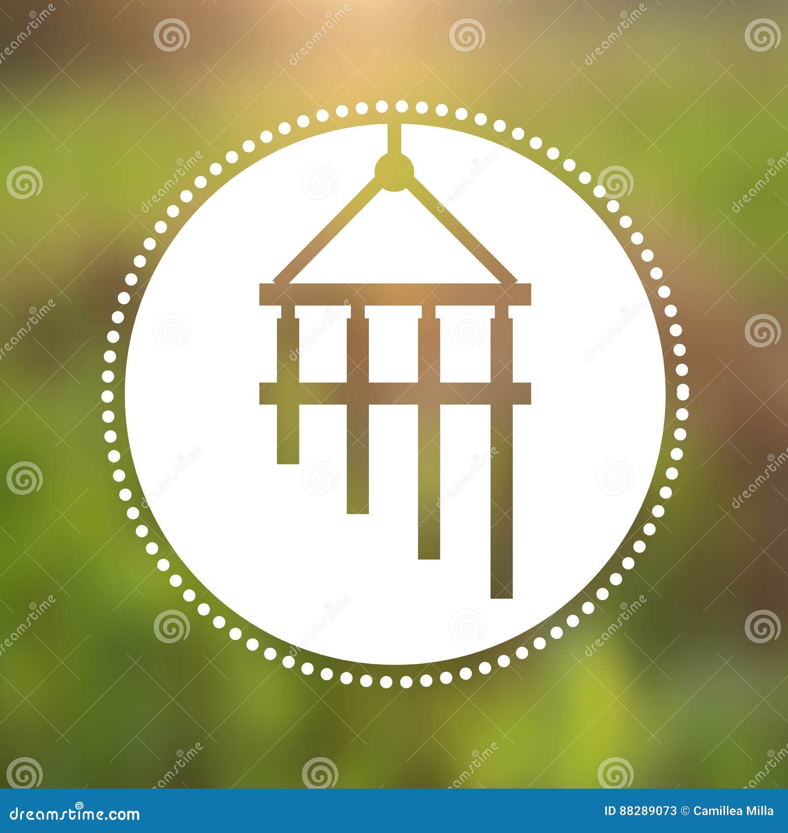 Bamboo Wind Chimes Illustration, Drawing, Engraving, Ink, Line Art ...