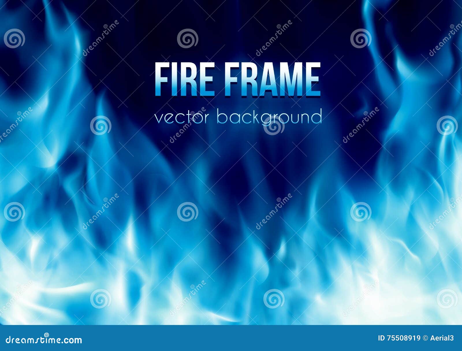 Blue Fire Effect