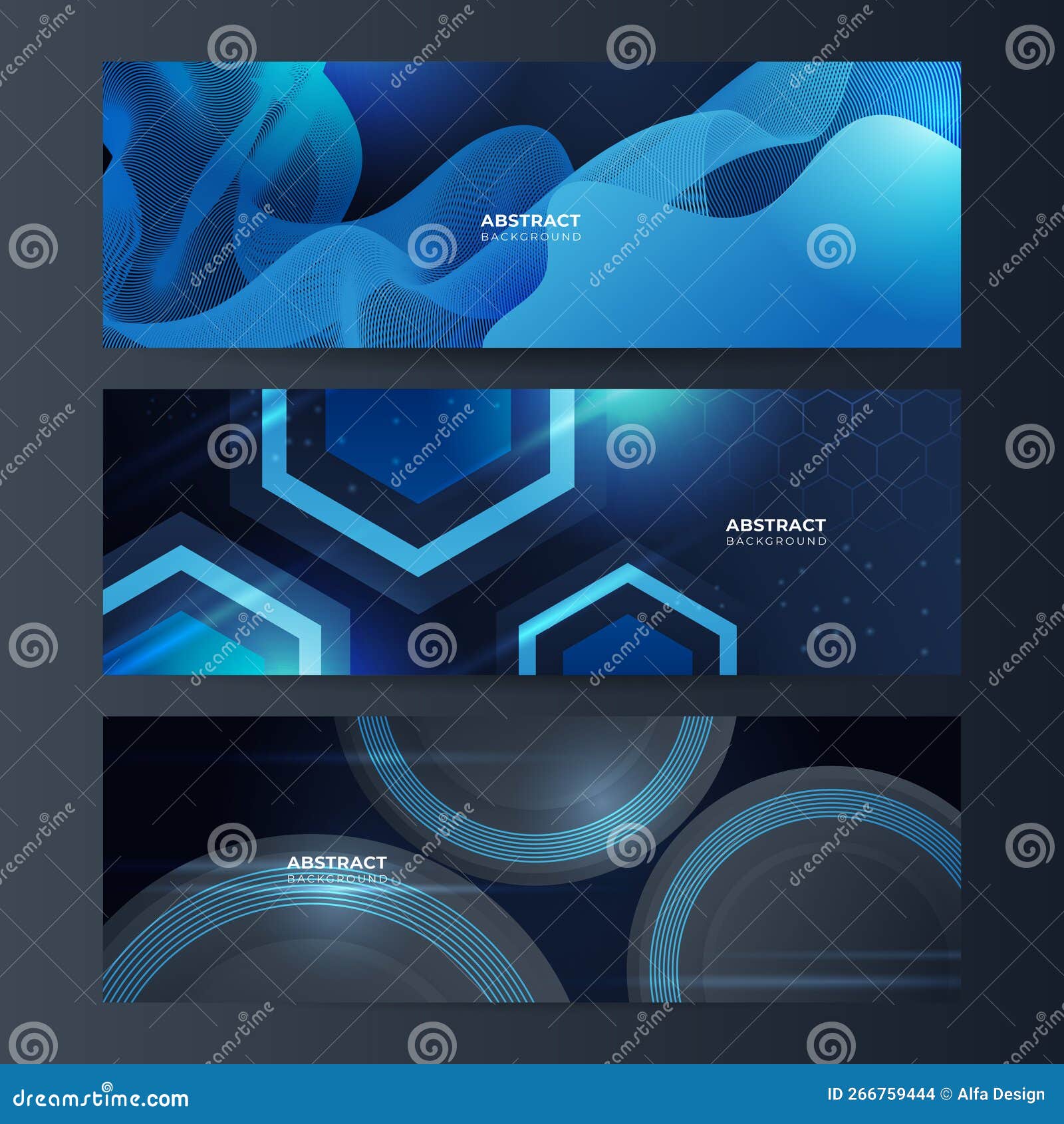 Vector Banner Design Circuit Board. Illustration Abstract Modern ...