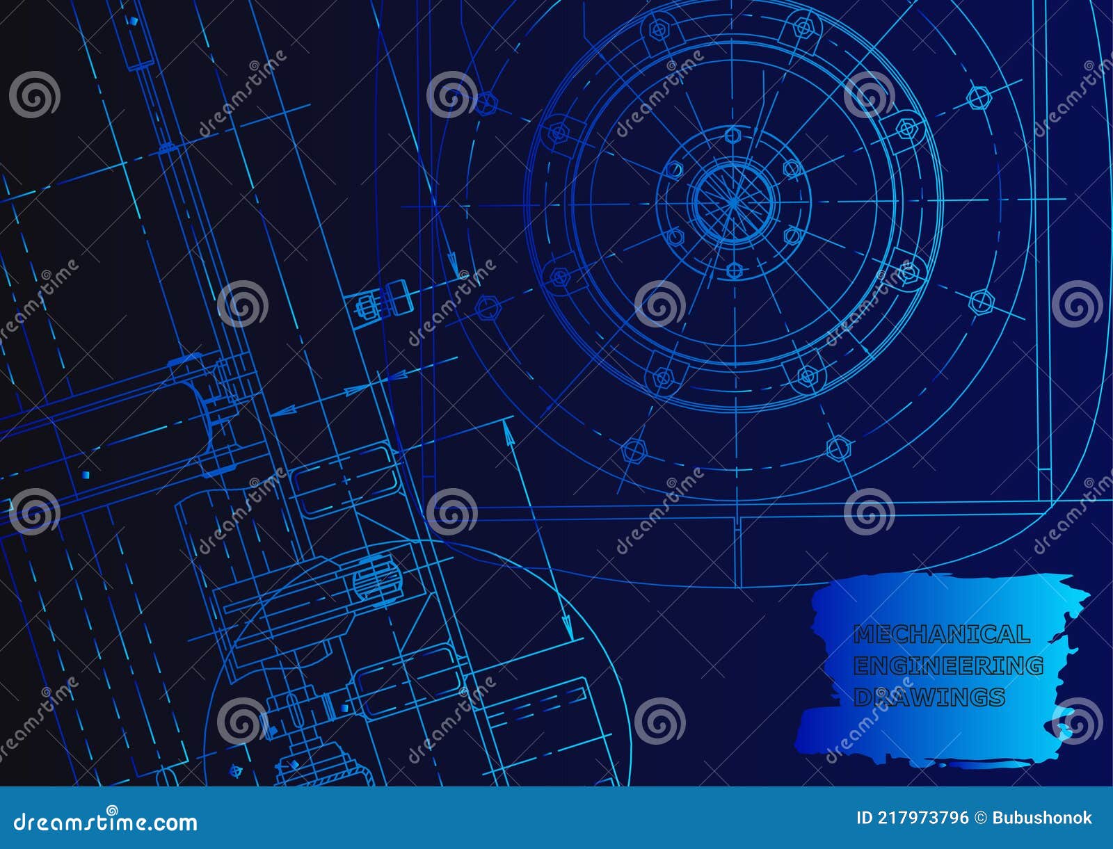 Mechanical Instrument Making. Technical Abstract Background Stock ...