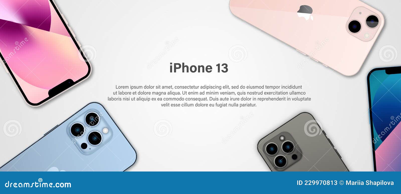 Iphone 13 Vector Banner Stock Illustrations – 9 Iphone 13 Vector Banner ...