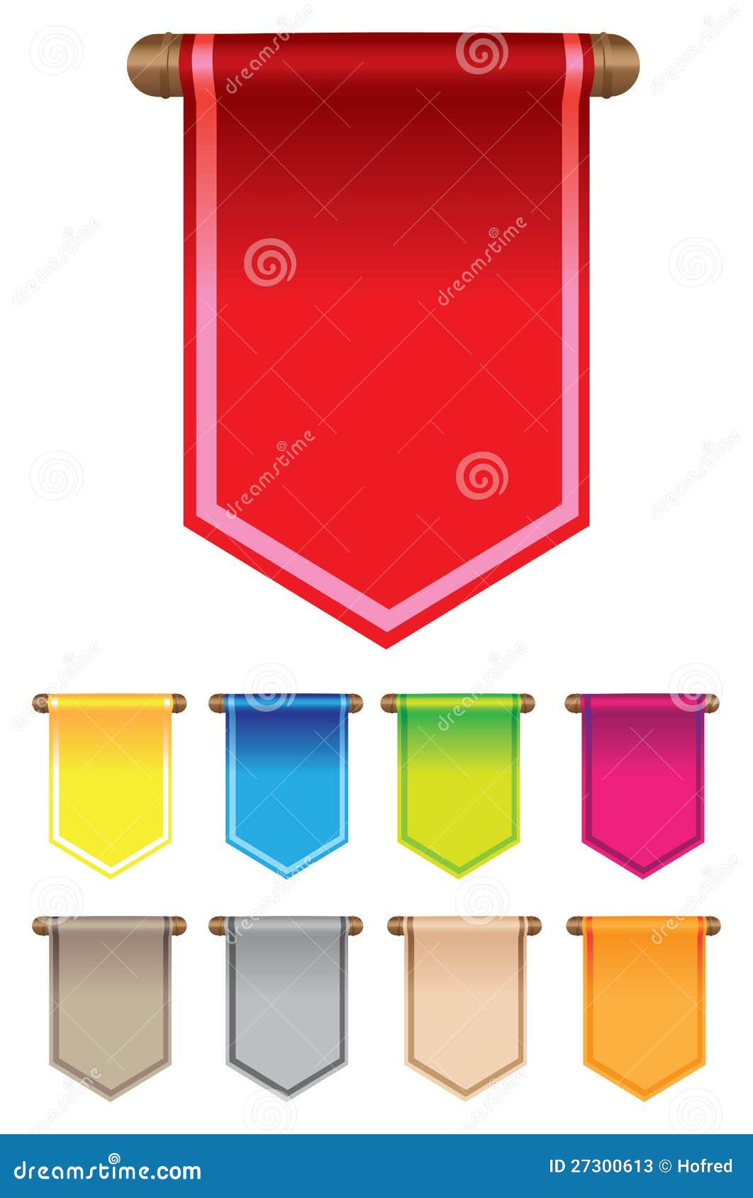 Vector banner labels stock vector. Illustration of paper - 27300613