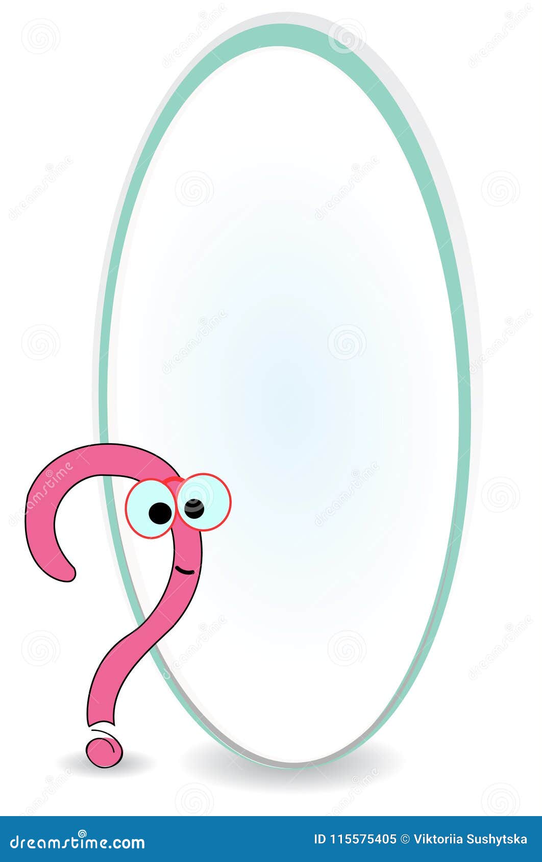 Vector Banner with Question Mark. Frame for Text. Cartoon Frame for ...