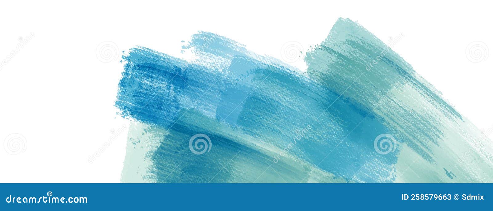 Vector Banner Shape Isolated on White Background. Hand Drawn Abstract ...