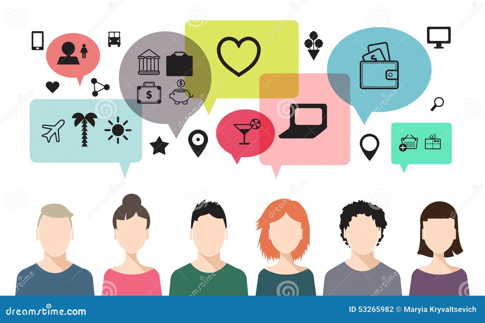 Banner Chat Stock Illustrations – 107,990 Banner Chat Stock ...