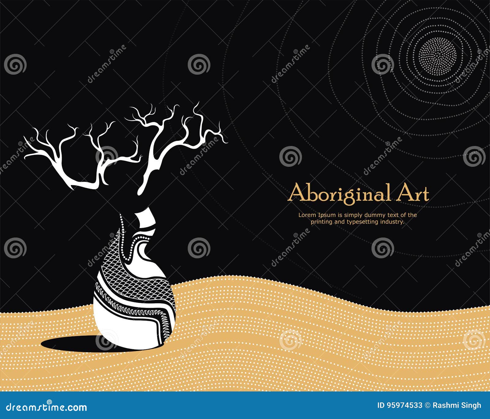 Boab Or Baobab Tree Vector Isolated, Tree Silhouette Logo Concept Icon ...