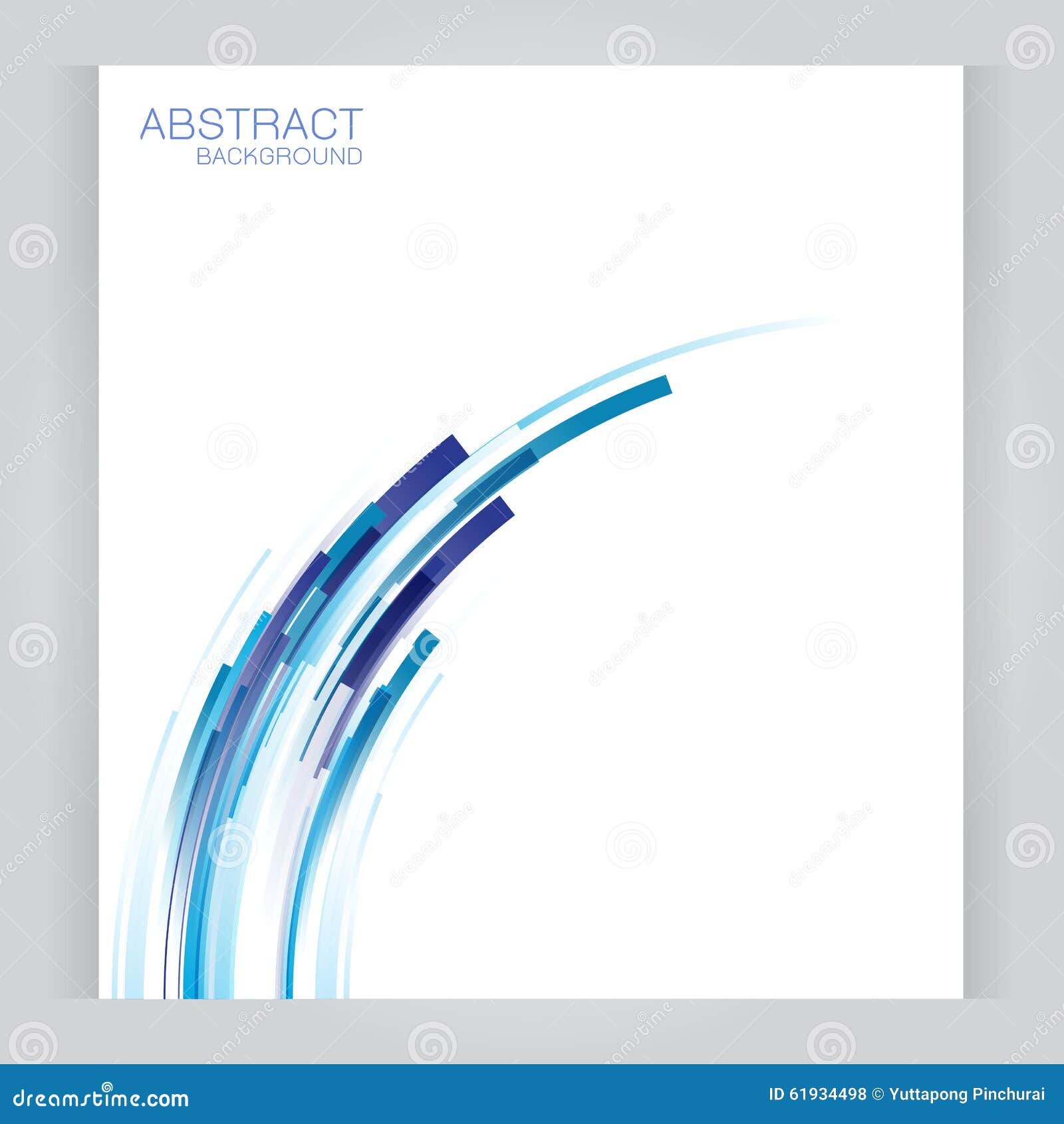 Vector Banners Abstract Headers with Blue Red Recta Stock Vector ...