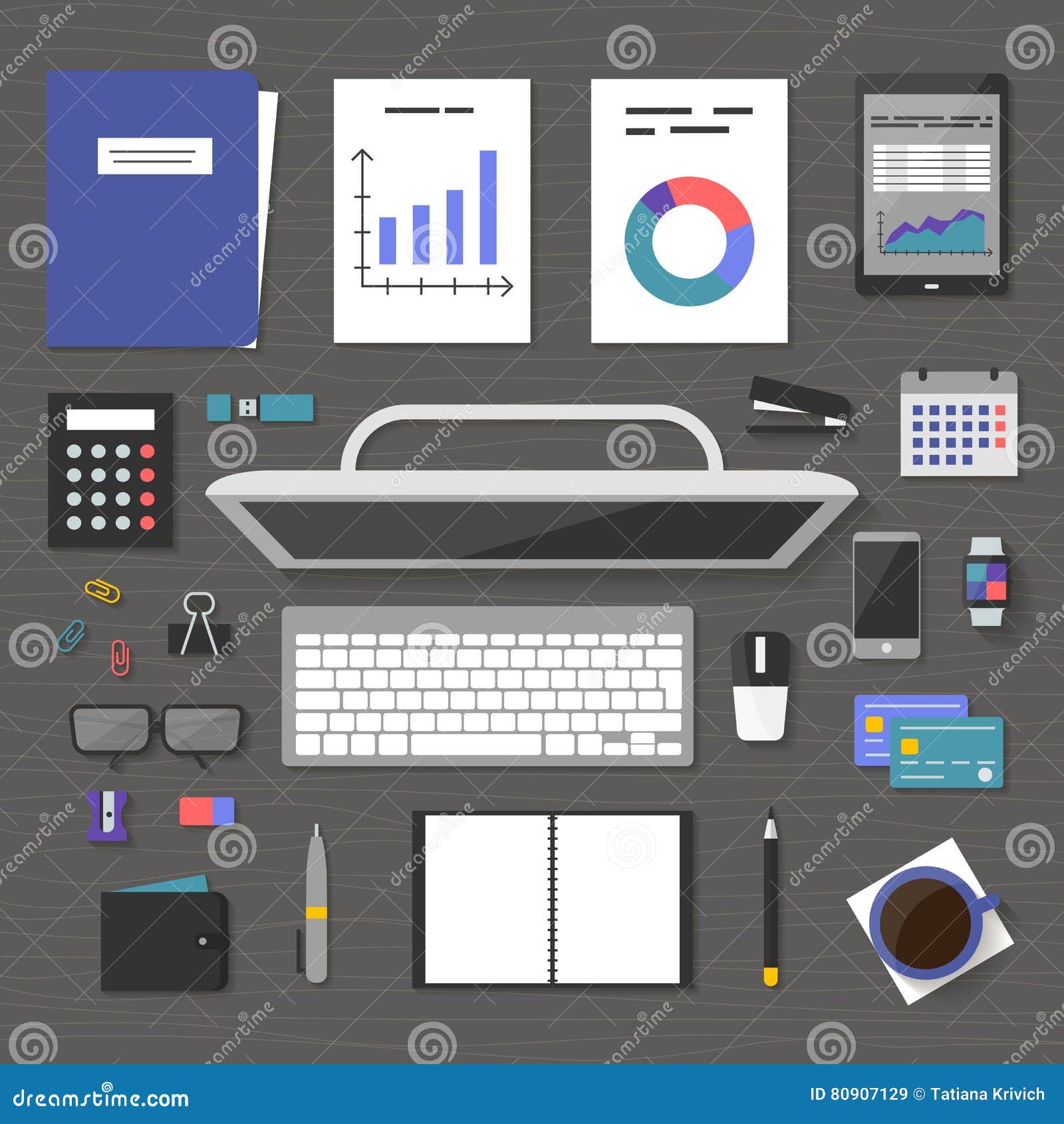 Vector Banners Management and Administration Stock Vector ...