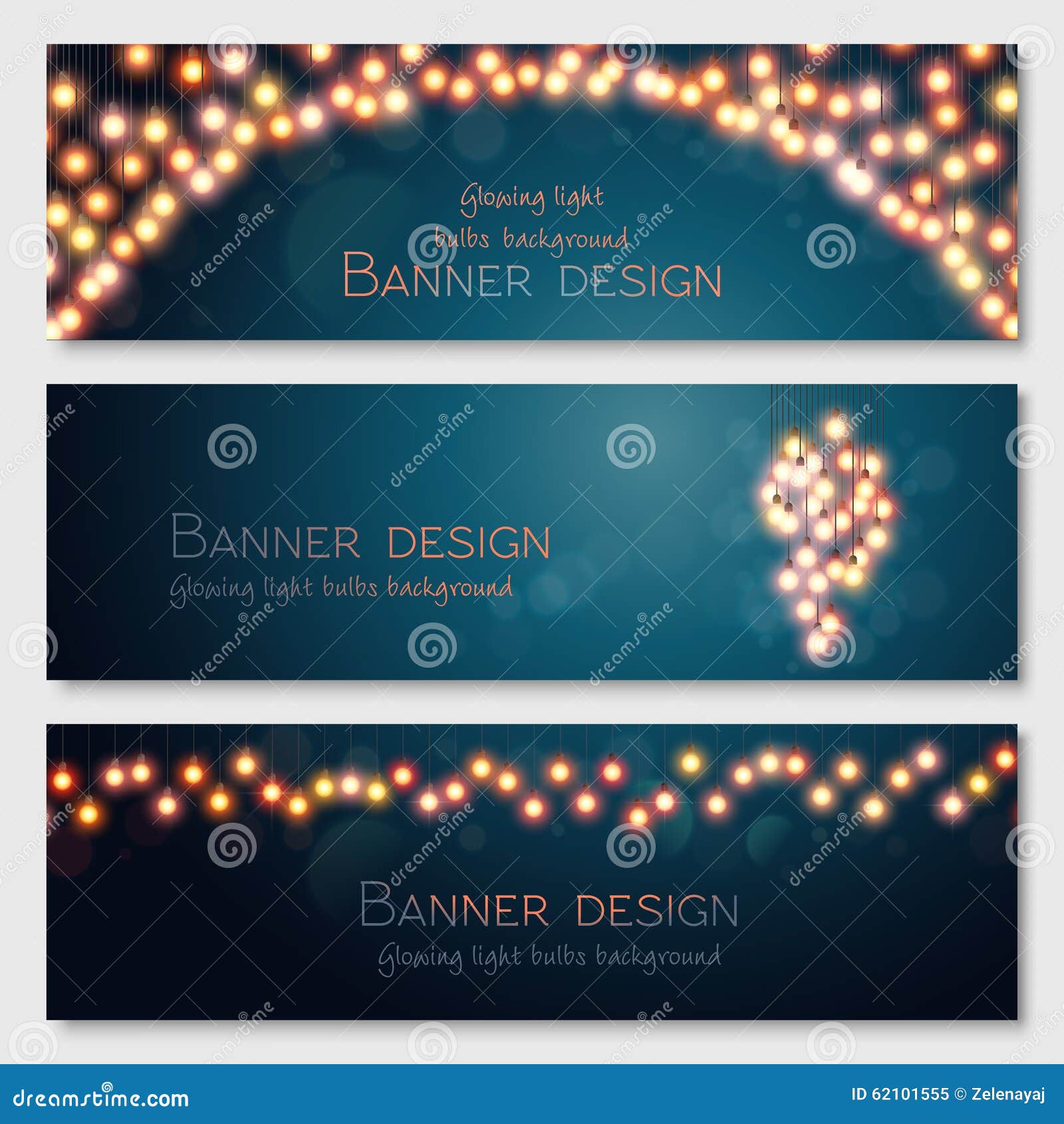 Vector banners set stock vector. Illustration of lamp - 62101555