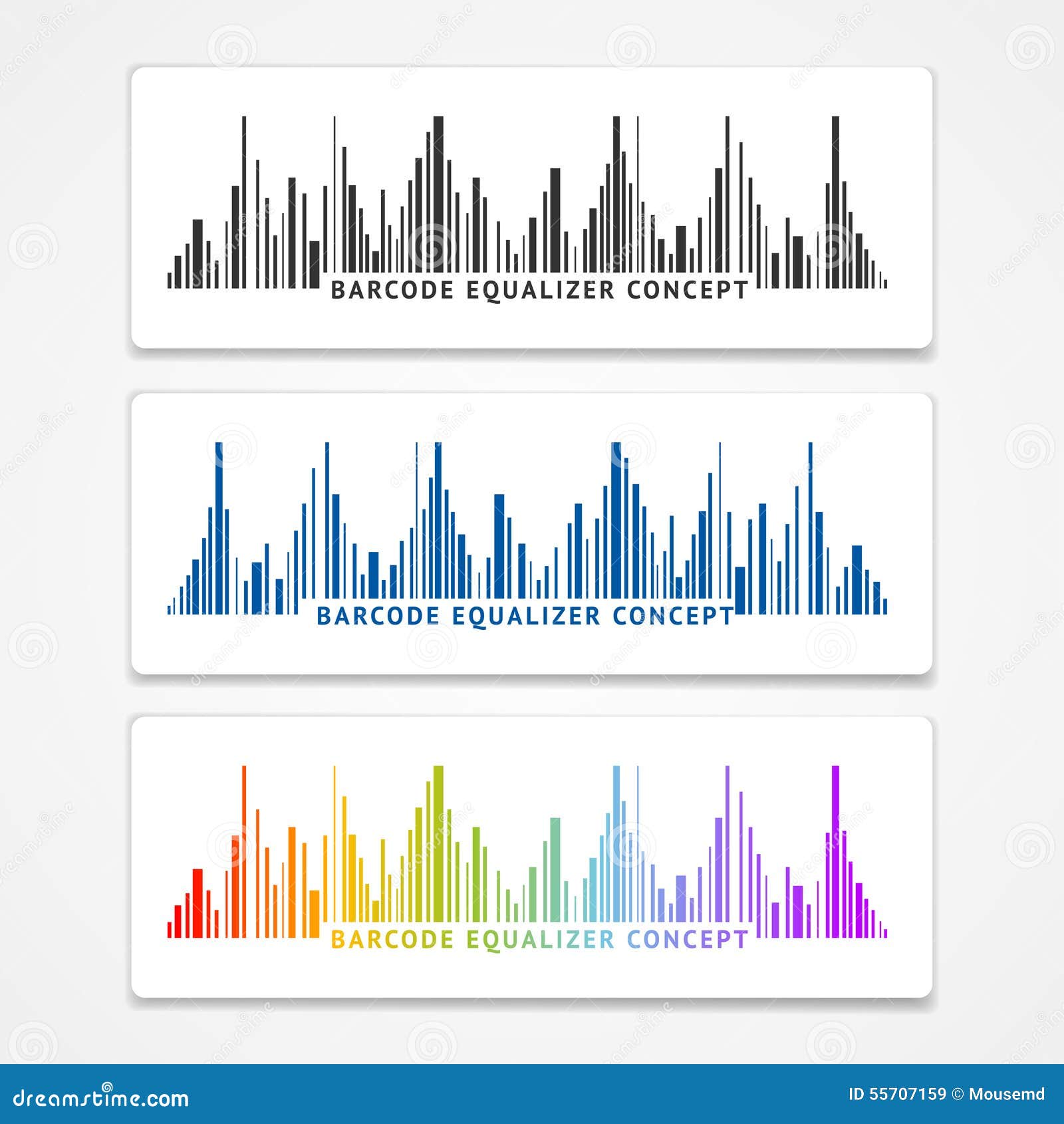 Equalizer Concept. Design Of Music Background. Audio Wave Vibrant ...
